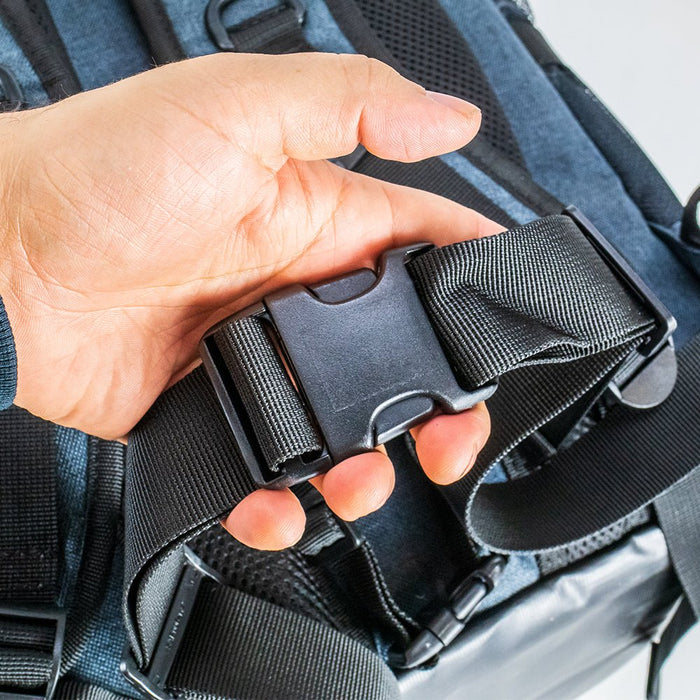 Explorer - Oxford Denim W/Brown Leather